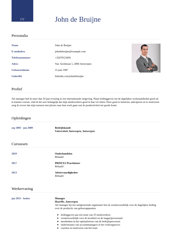 Modele de CV profesionale - CVwizard