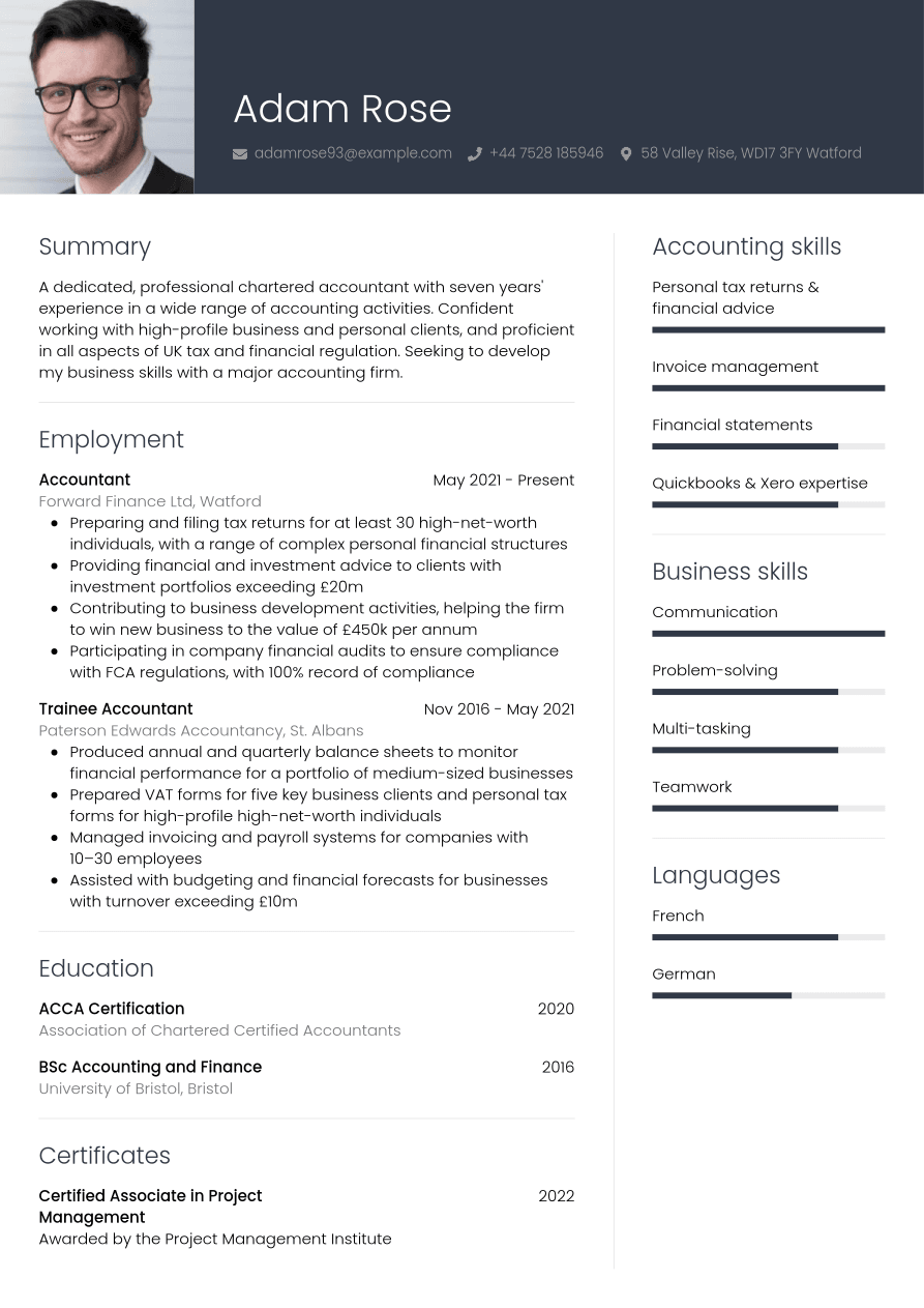 Professional CV Templates, Designs and Layouts - CVwizard