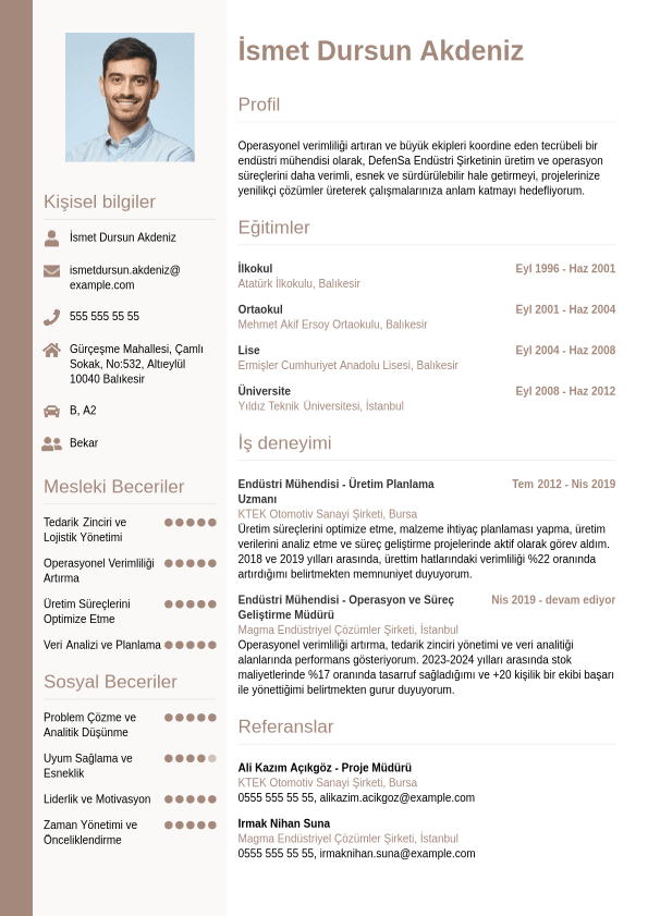 CV Örnekleri - CVwizard