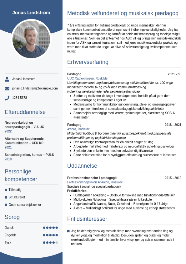 Sygeplejerske CV-eksempel - CVwizard