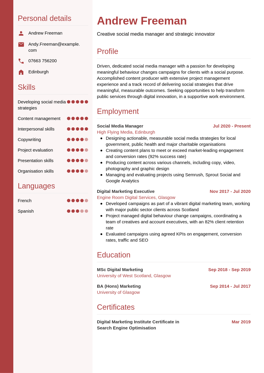 Skills for CV: A Comprehensive Guide with Tips - CVwizard
