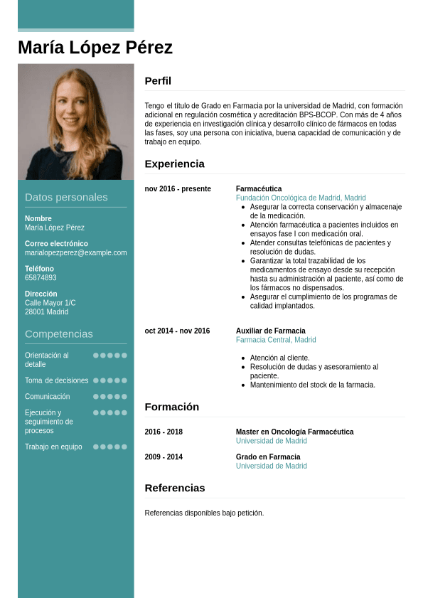 Ejemplos de currículum: Inspiración para tu CV - CVwizard