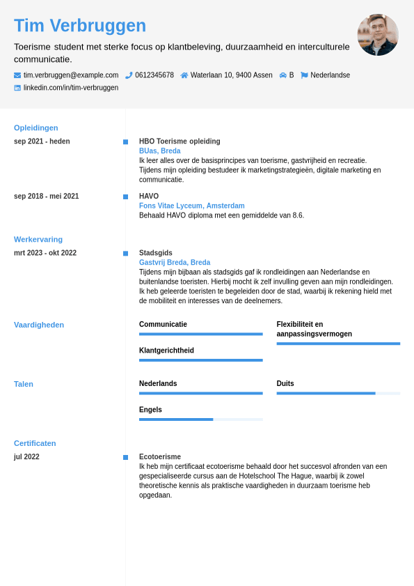 CV zonder werkervaring? Bekijk onze tips - CVwizard