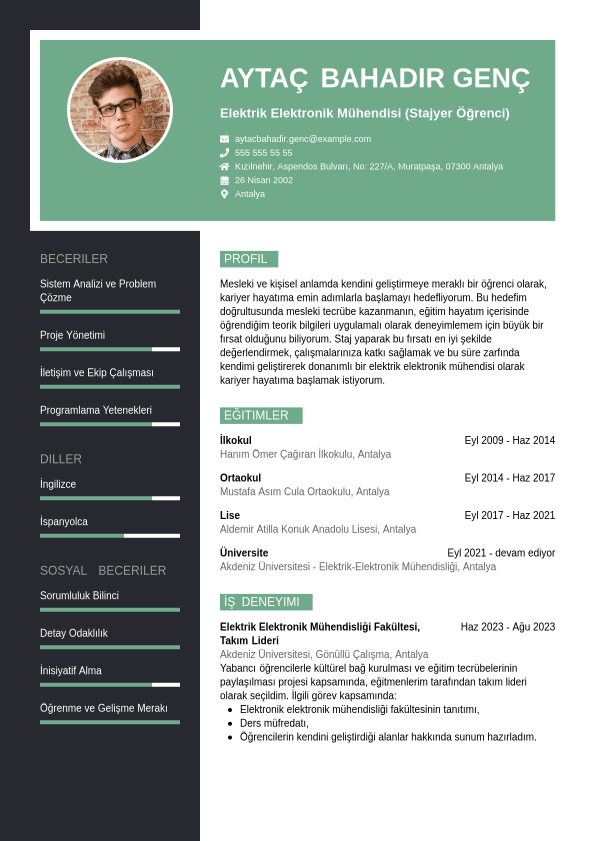 CV Örnekleri - CVwizard