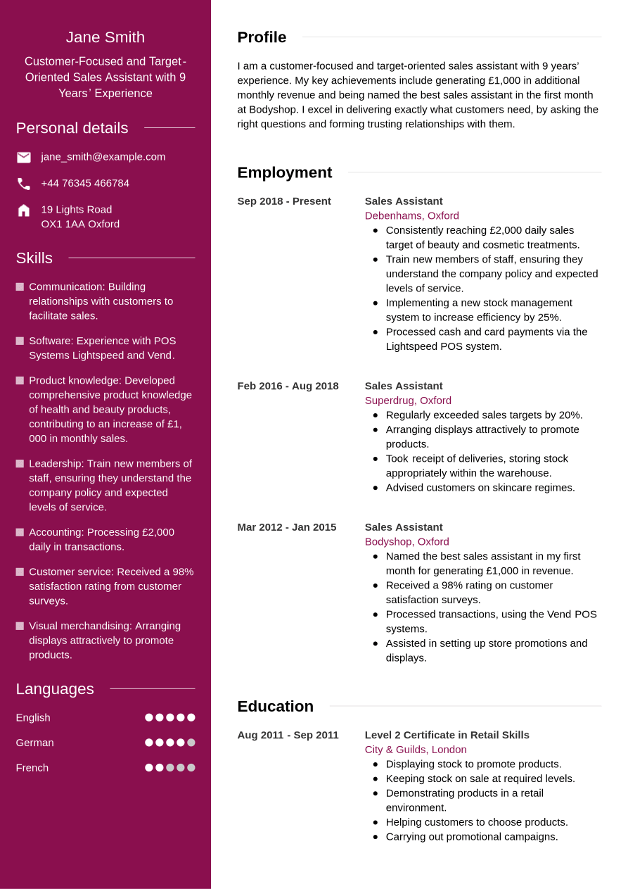 CV en anglais : conseils essentiels - CVwizard