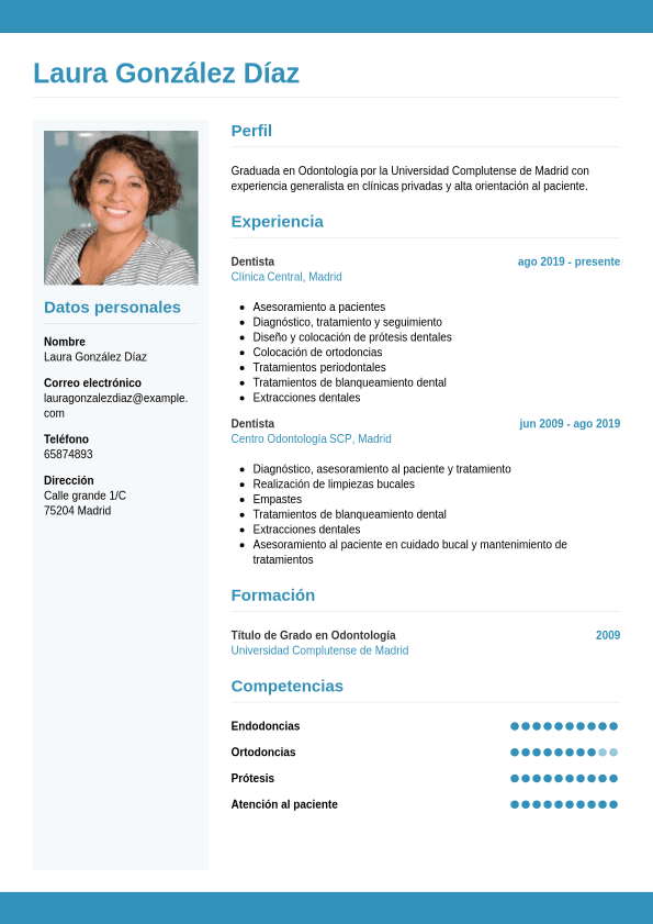 Ejemplos de currículum: Inspiración para tu CV - CVwizard