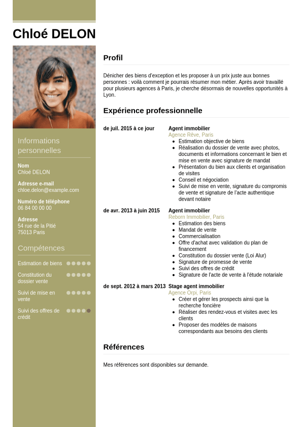 Exemple de CV pour chaque profession - CVwizard