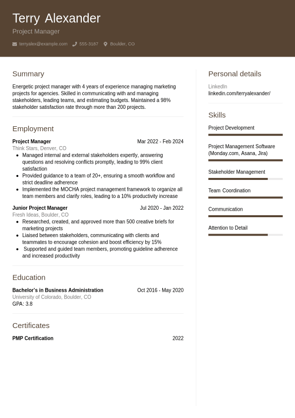 College Resume Examples & Writing Tips - CVwizard
