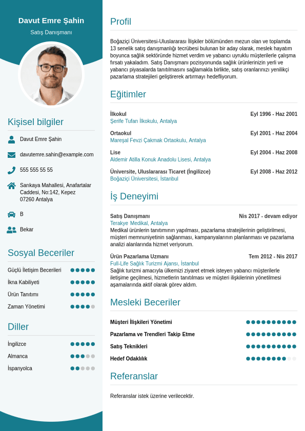 CV Örnekleri - CVwizard