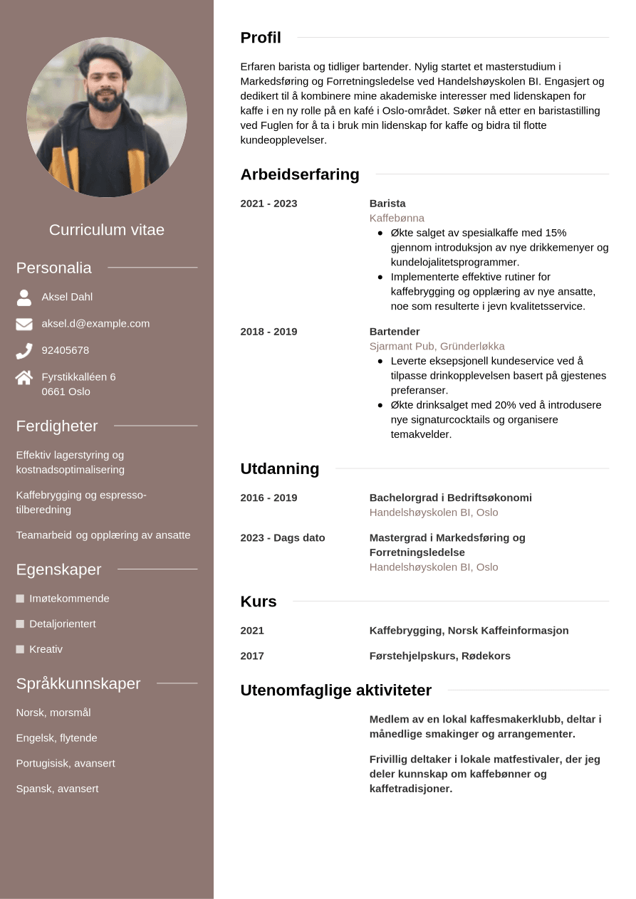 Slik skriver du en CV uten erfaring: Tips og eksempler - CVwizard