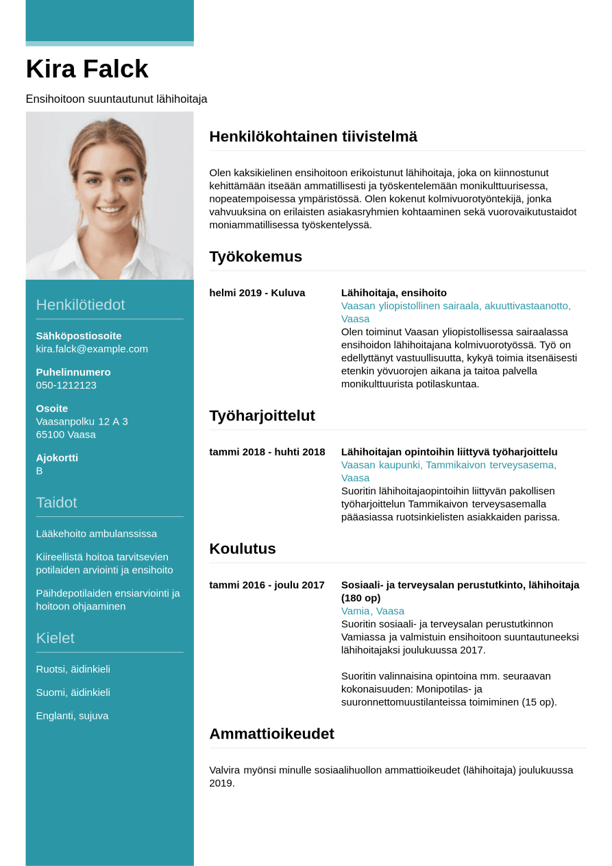 Parhaat vinkit: Visuaalinen CV - CVwizard