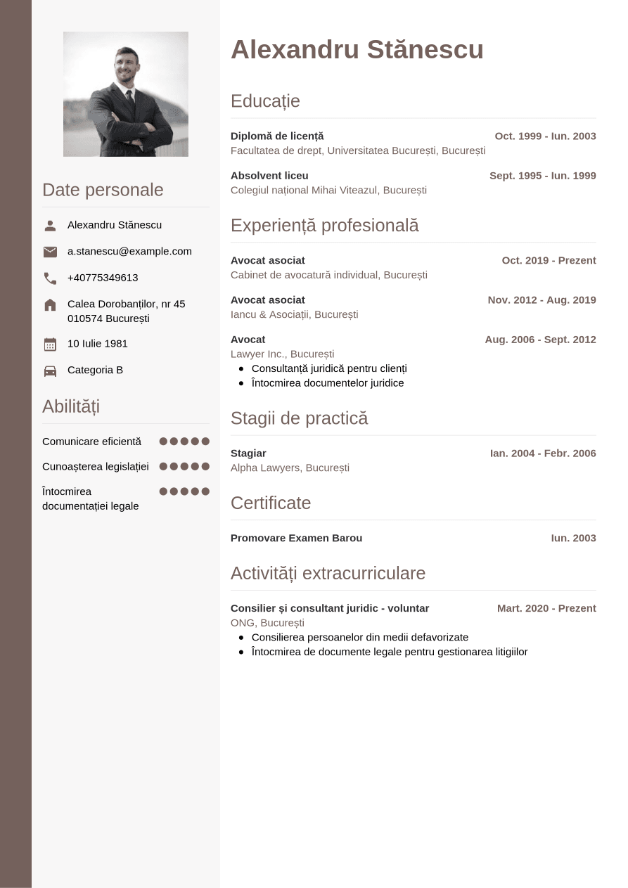Modele de CV profesionale - CVwizard
