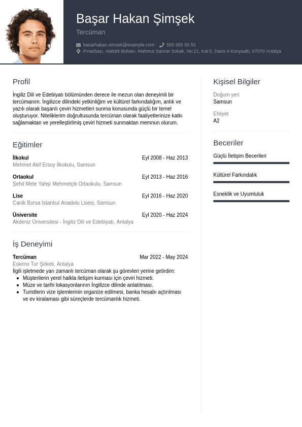 Yeni Mezun CV Örnekleri Nasıl Hazırlanır? - CVwizard