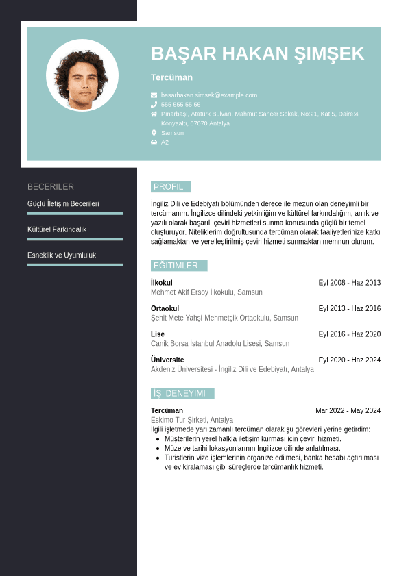 Yeni Mezun CV Örnekleri Nasıl Hazırlanır? - CVwizard