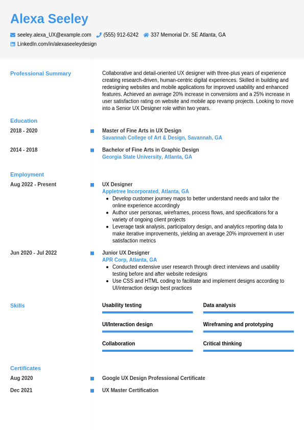 Mẫu CV và Bố cục CV chuyên nghiệp - CVwizard