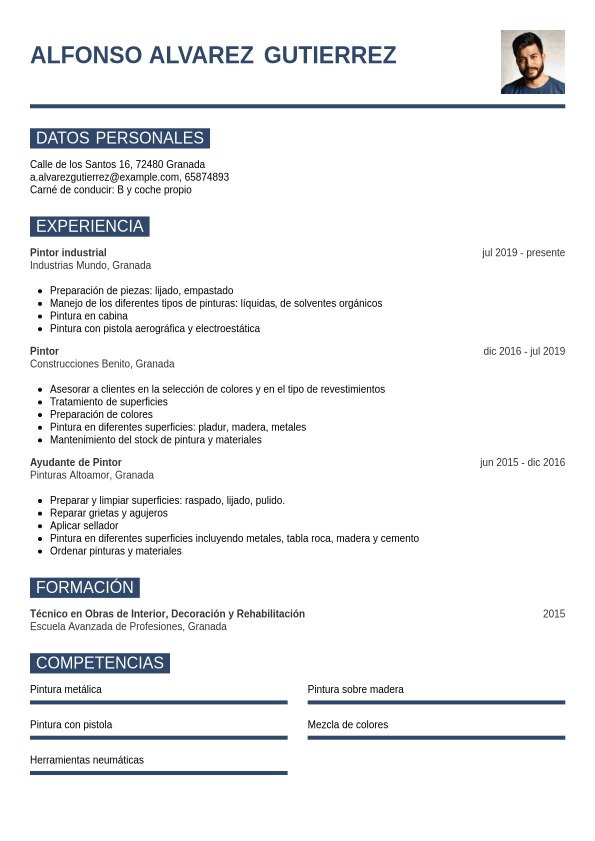 Ejemplos de currículum: Inspiración para tu CV - CVwizard