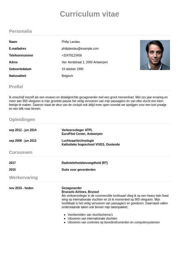 CV voorbeelden | Voorbeelden voor elk beroep - CVwizard