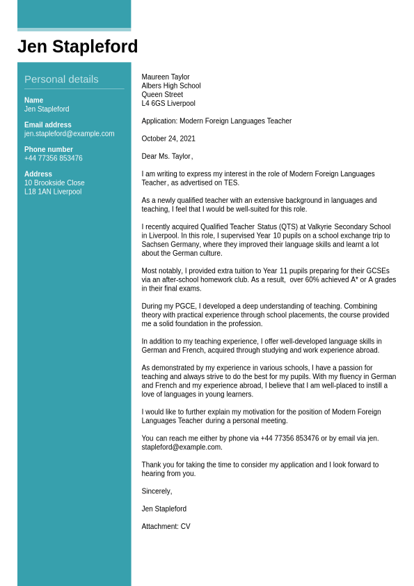 Cover letter templates - CVwizard