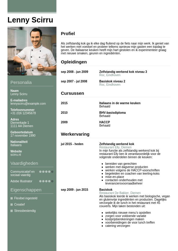 CV-voorbeelden | Voorbeelden voor elk beroep - CVwizard