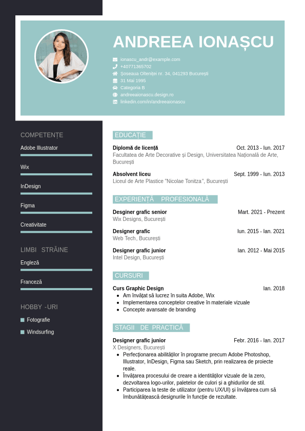 Modele de CV profesionale - CVwizard