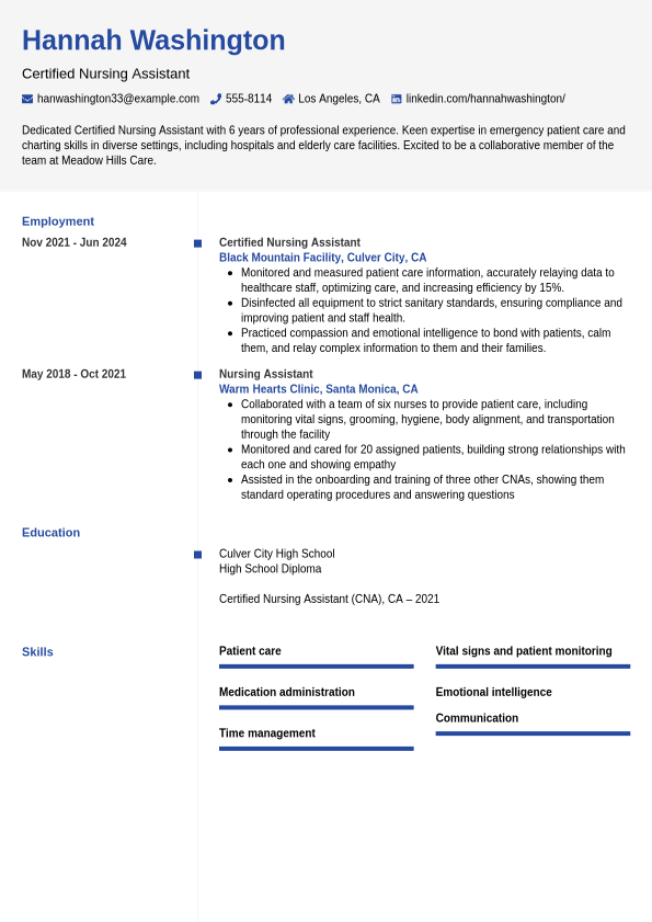Resume Examples - CVwizard