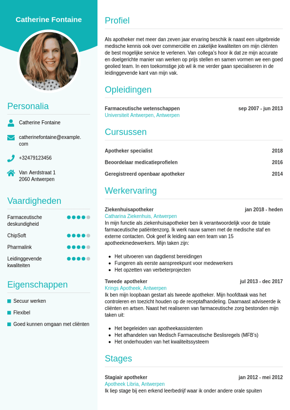CV-voorbeelden | Voorbeelden voor elk beroep - CVwizard