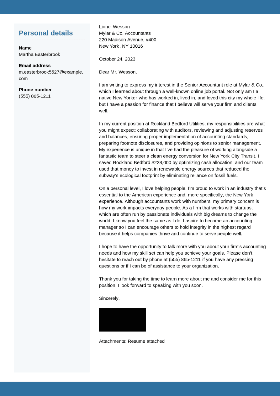 Write a winning cover letter in minutes - CVwizard