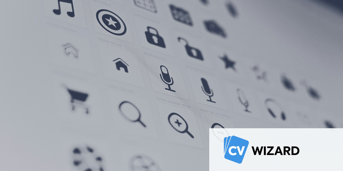 CV Icons: How to Use Them to Enhance Your CV - CVwizard