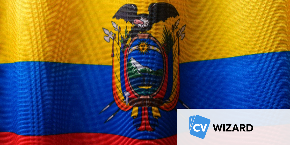 Cómo crear una hoja de vida para Ecuador - CVwizard